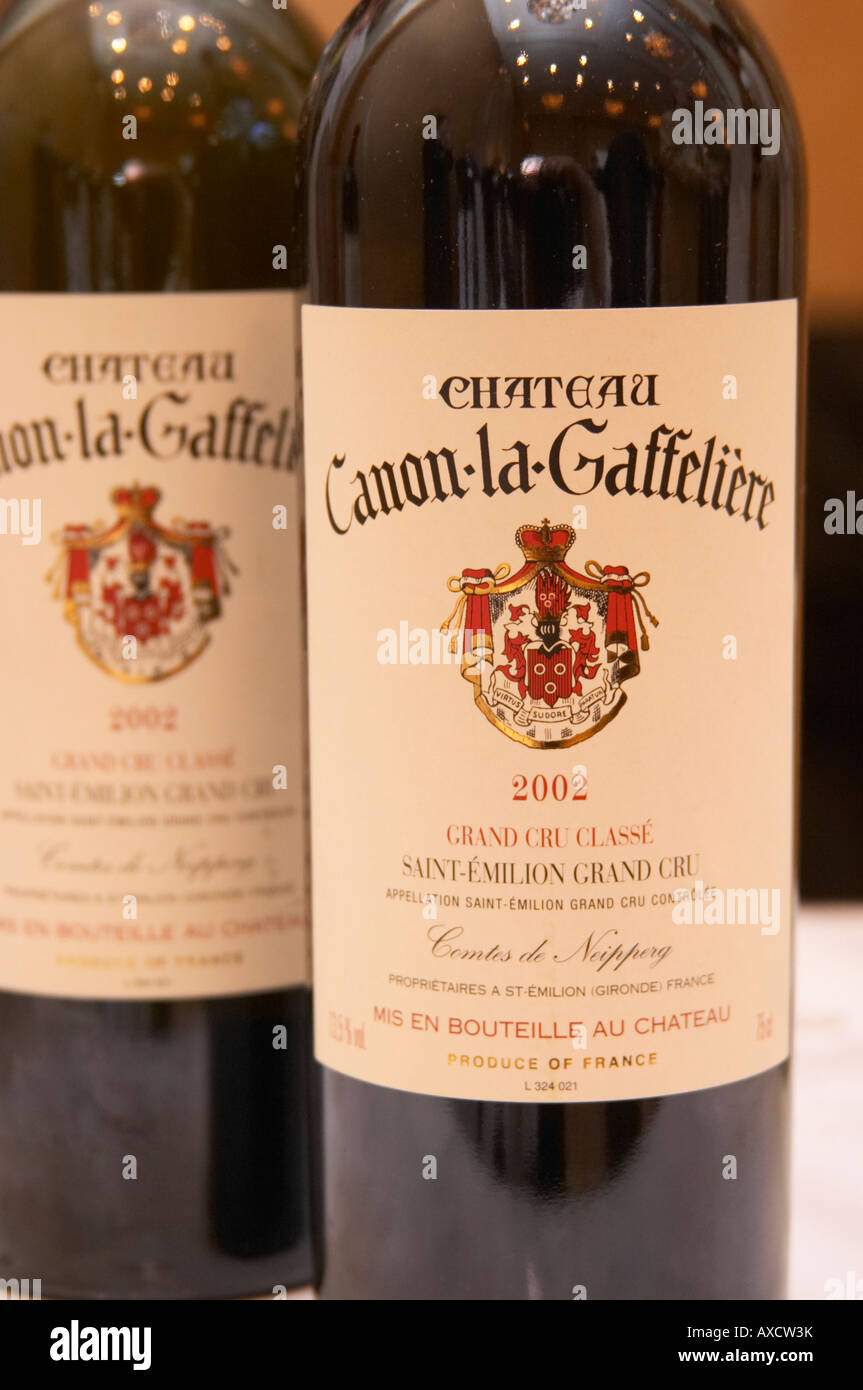 Château canon la gaffelière hi-res stock photography and images - Alamy