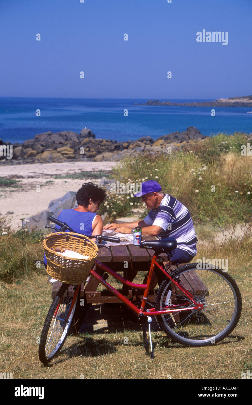 Cycling guernsey hi-res stock photography and images - Alamy