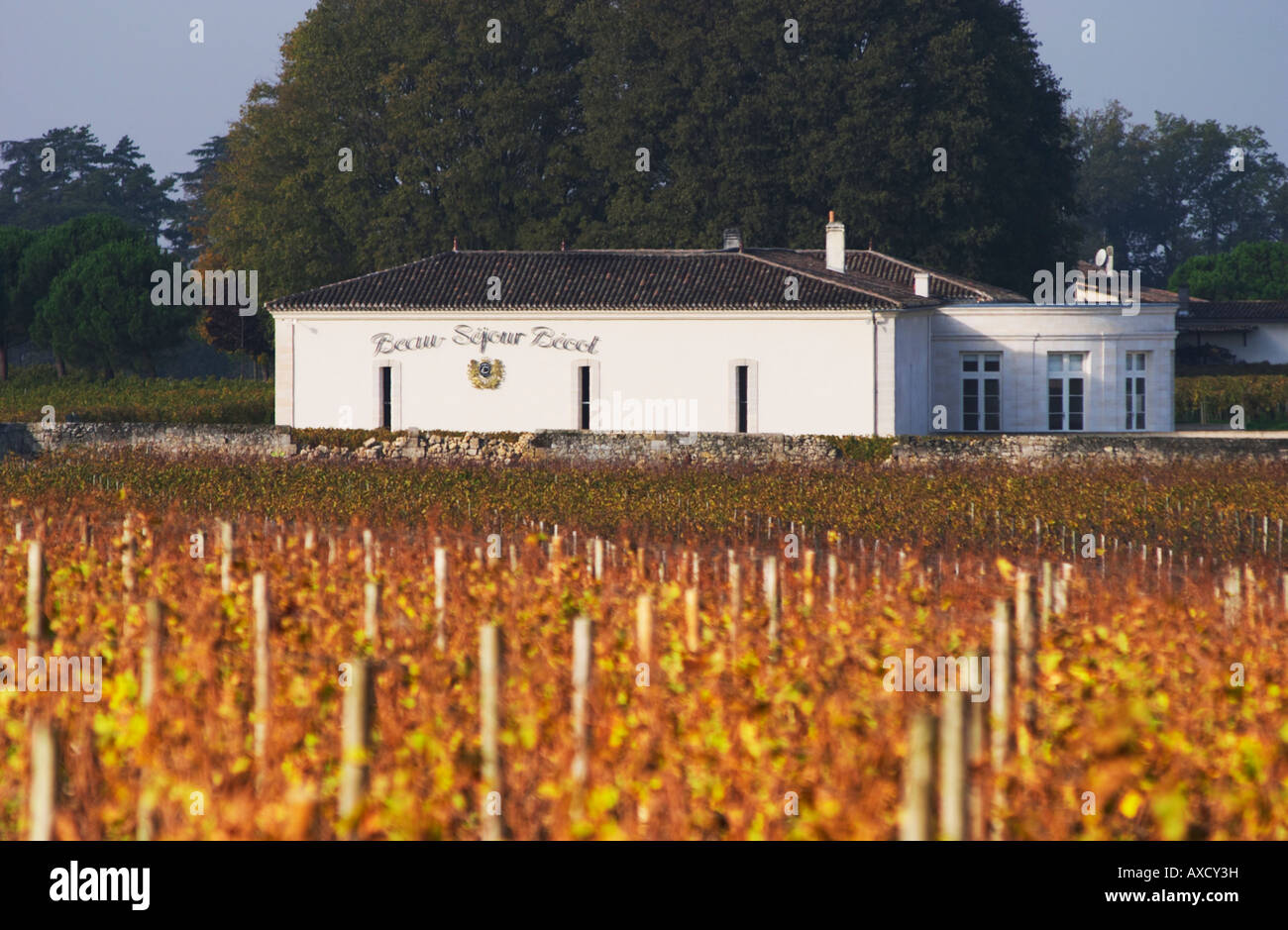 Chateau Beau Sejour Becot High Resolution Stock Photography and Images ...