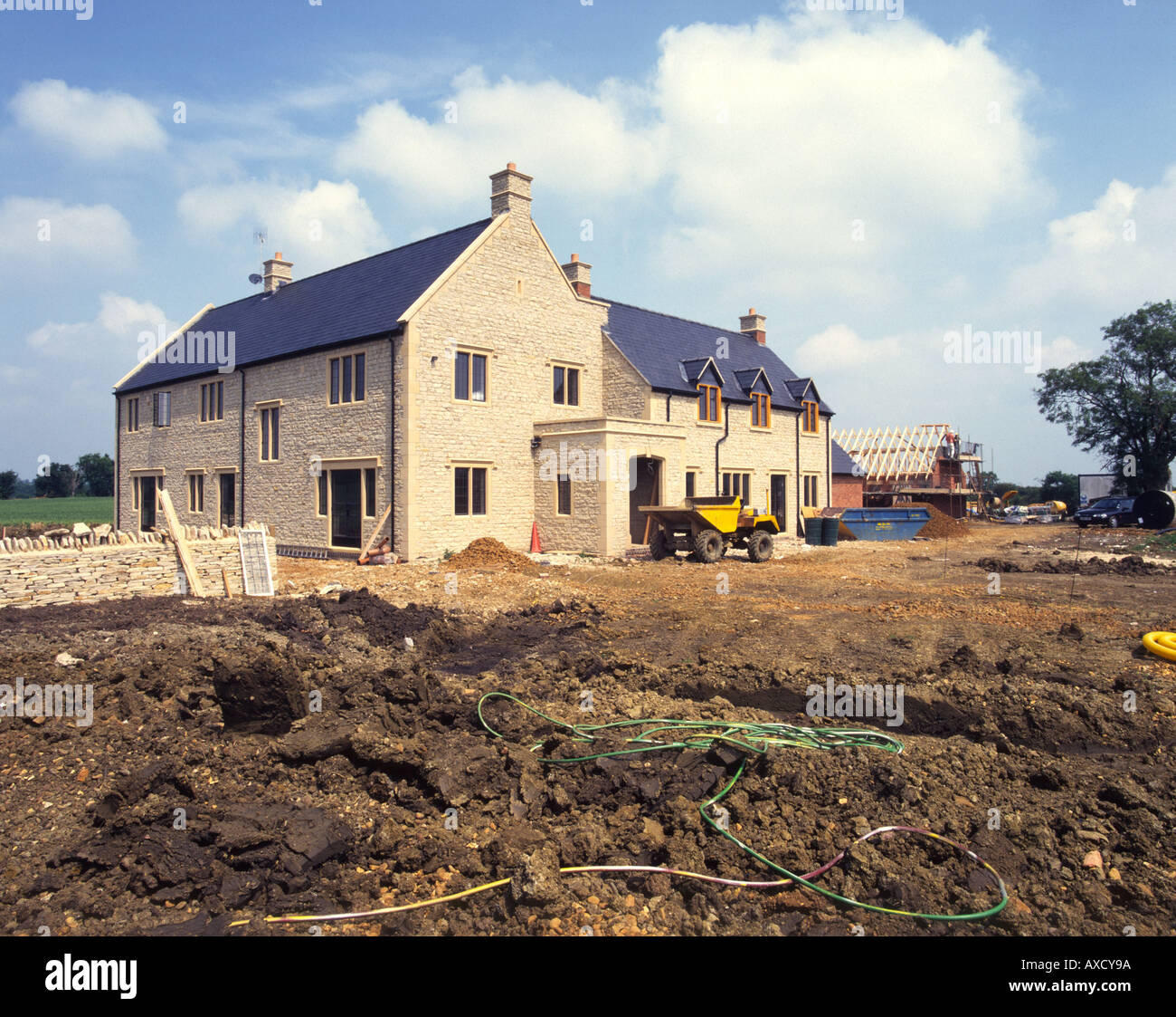 Country house development hi-res stock photography and images - Alamy
