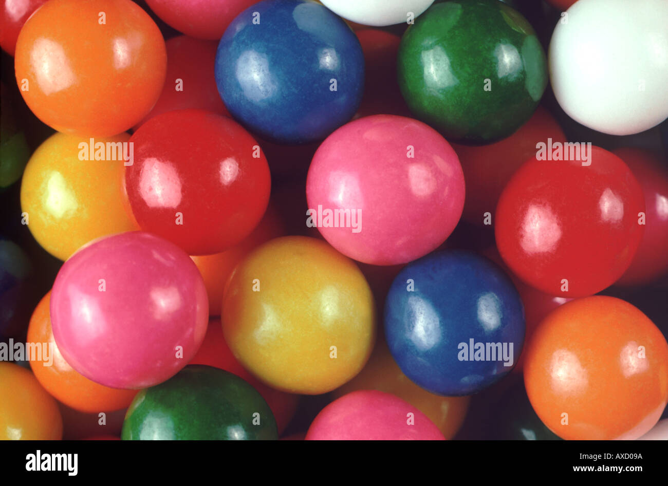 Gum Balls Close Up Stock Photo - Alamy