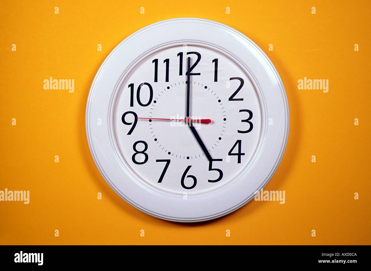 Five O Clock Stock Photo - Alamy