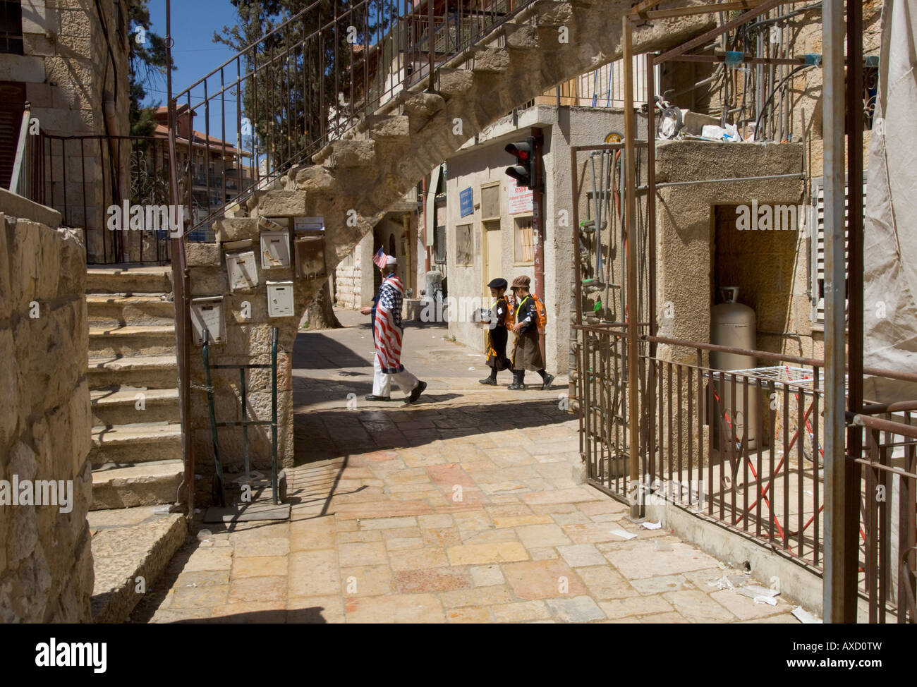 Israel Jerusalem Mea Shearim Orthodox neighbourhood Purim festival ...