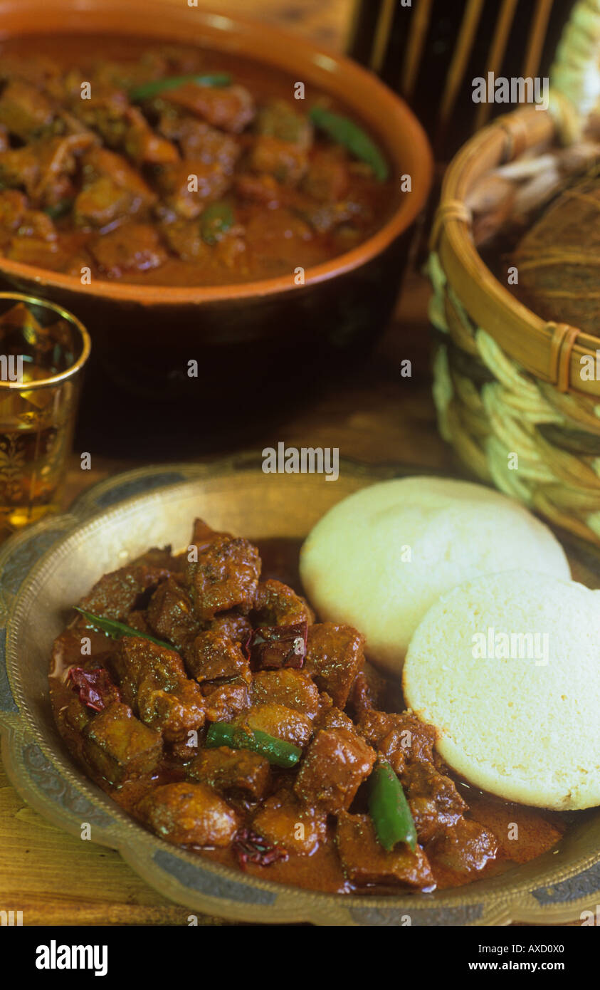 India food Sorpotel Goa Stock Photo - Alamy