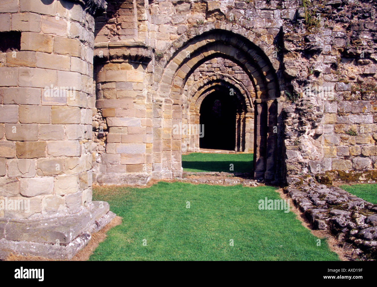 BUILDWAS ABBEY SHROPSHIRE ENGLAND UK Stock Photo - Alamy