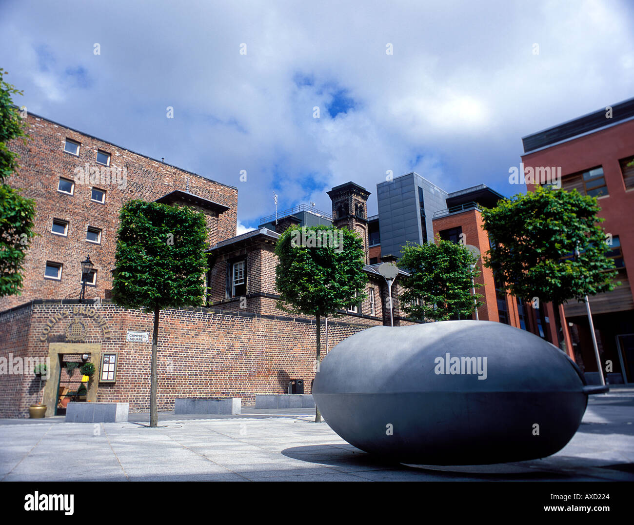 The regenerated Campbell Square Liverpool UK Stock Photo - Alamy