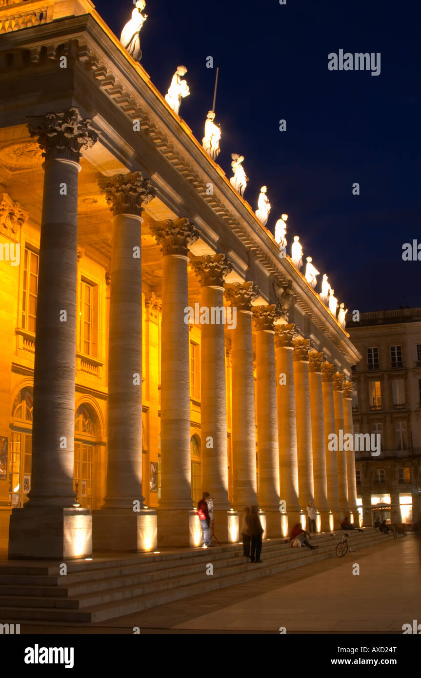 Le Grand Theatre theatre and opera house on Place De La Comedie ...