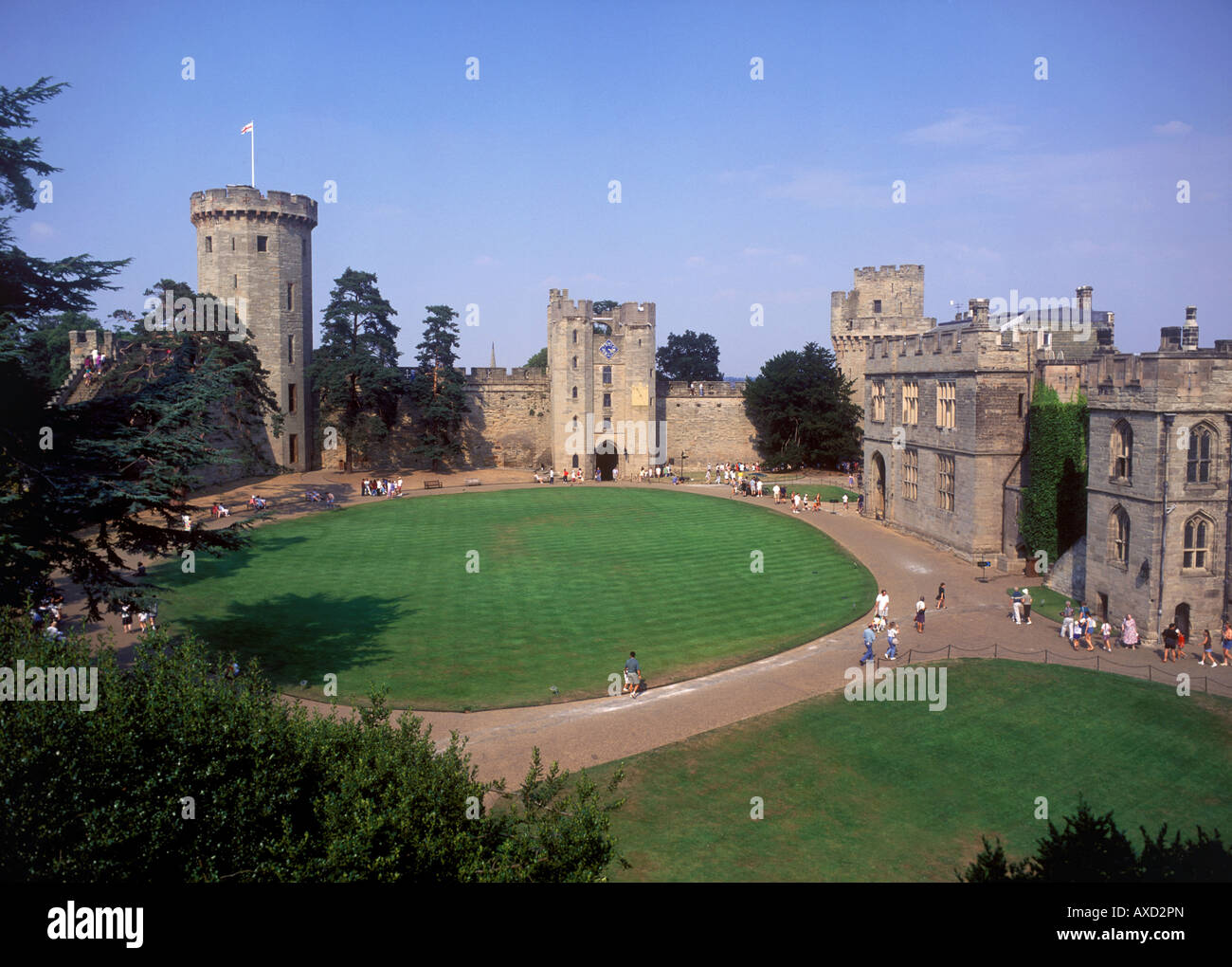 Warwick castle inside hi-res stock photography and images - Alamy