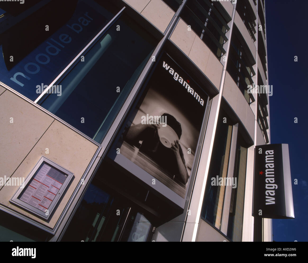 Wagamama Japanese soba noodle restaurant, located beside the Tower of ...