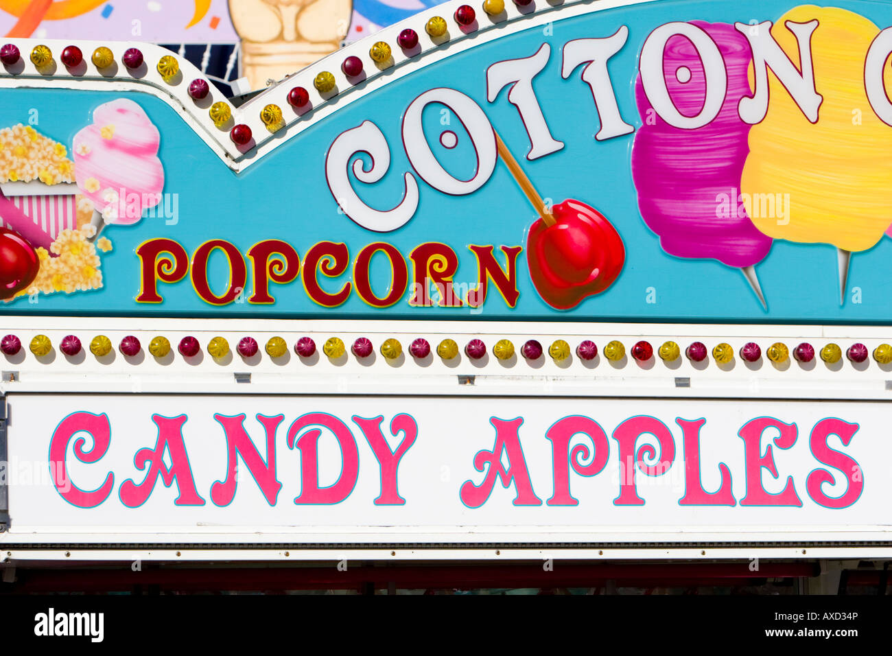 Popcorn Carnival Sign
