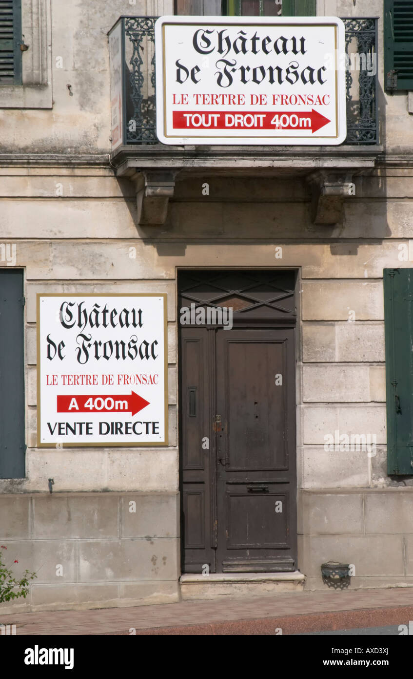 Chateau de Fronsac. Bordeaux, France Stock Photo - Alamy