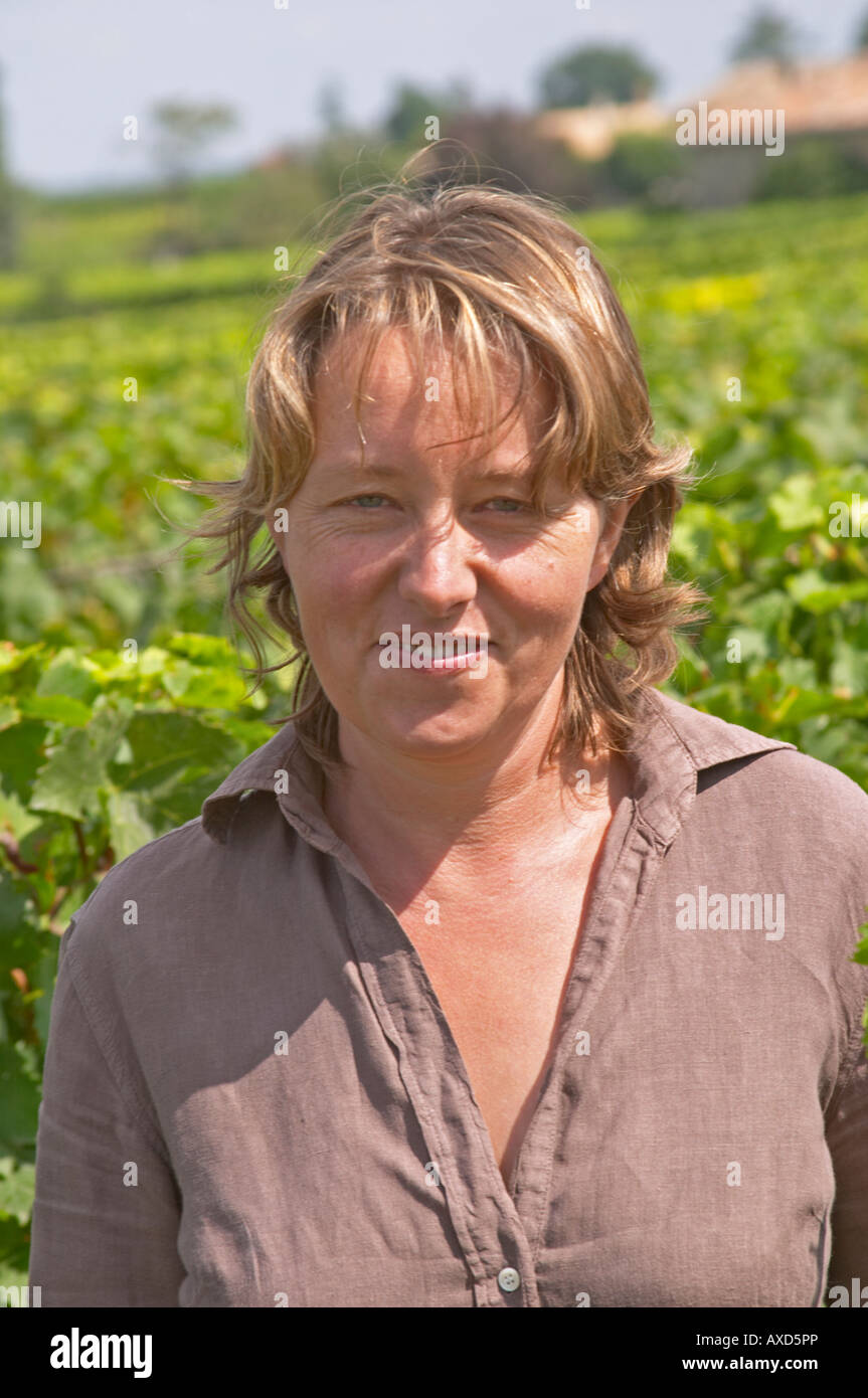 Catherine Papon Nouvel, owner of Ch Gaillard, Petit Gravet Aine and ...