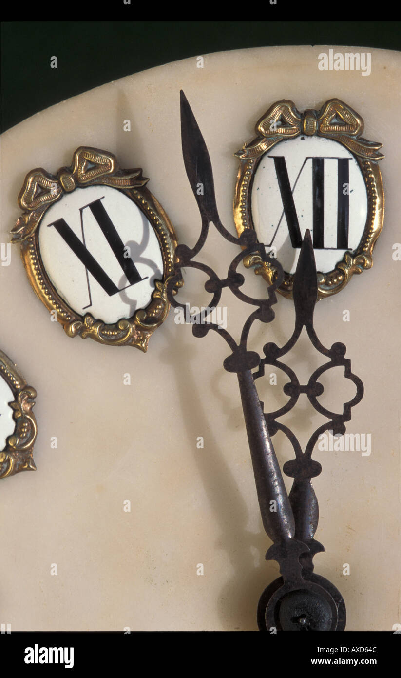 Miscellaneous Clock It s time Stock Photo - Alamy