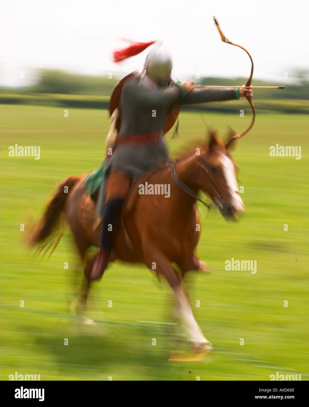 Roman soldier horseback hi-res stock photography and images - Alamy