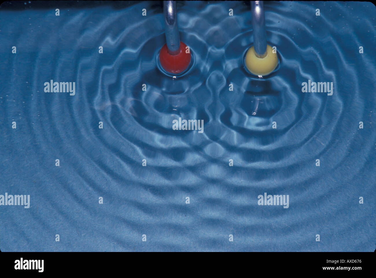 Interference pattern wave hi-res stock photography and images - Alamy
