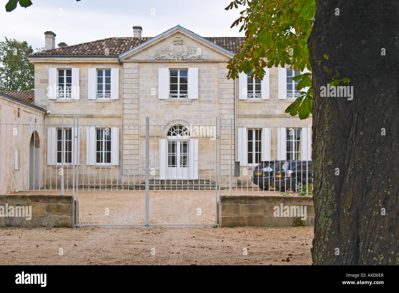 Chateau Corbin. Saint Emilion, Bordeaux, France Stock Photo - Alamy