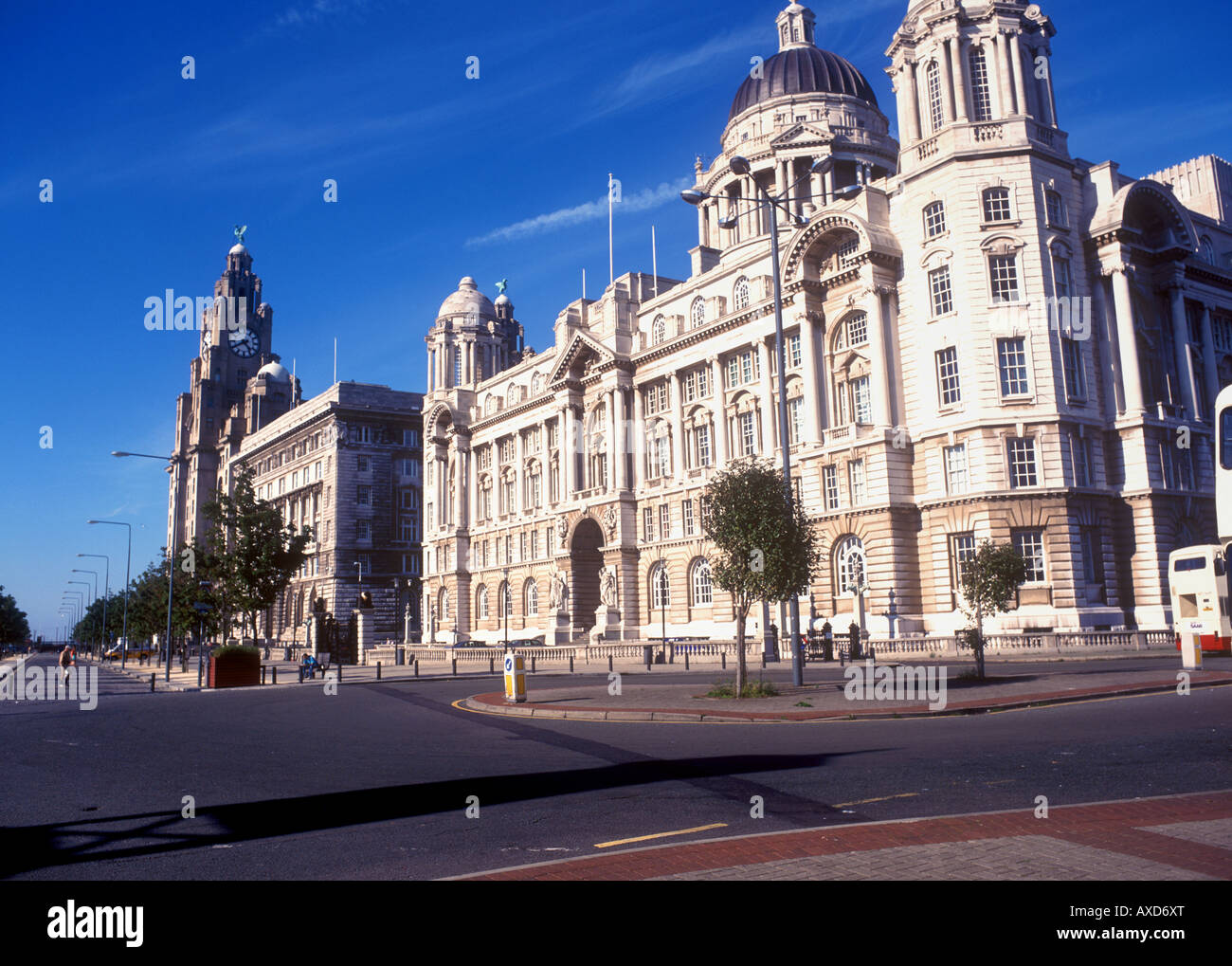 Port of Liverpool Building on the waterfront Stock Photo - Alamy