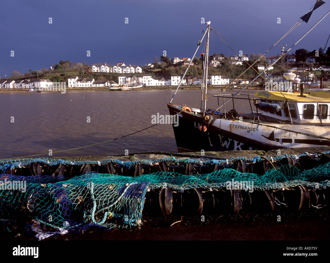 Bideford - North Devon port on the River Torridge Stock Photo - Alamy