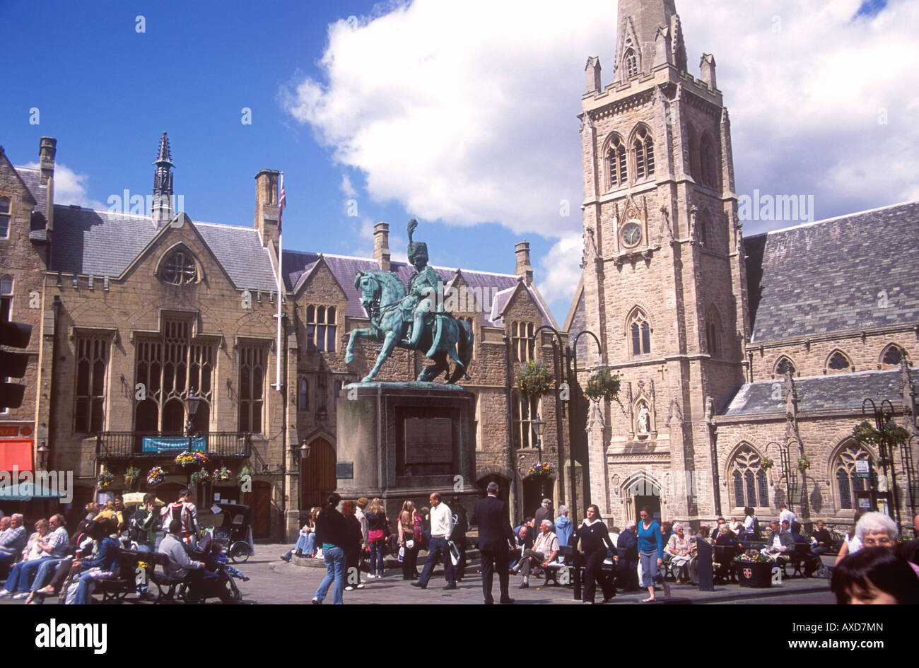 Scene in durham place hi-res stock photography and images - Alamy