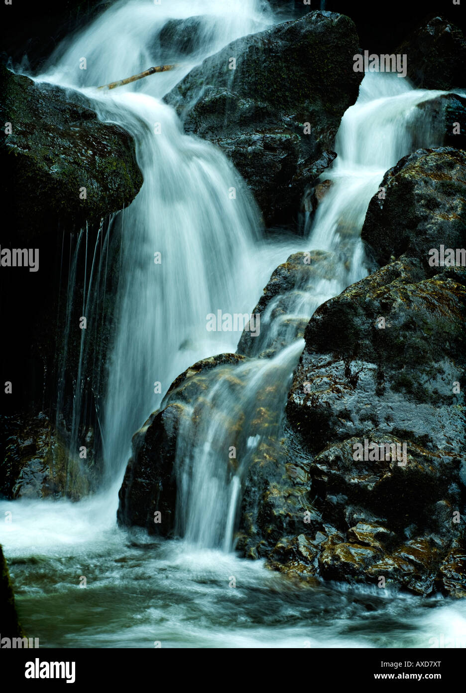 Waterfall english lake district High Resolution Stock Photography and ...