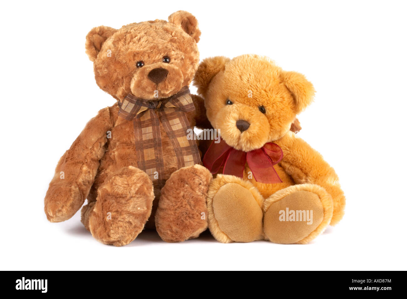 Two teddy bears Stock Photo - Alamy