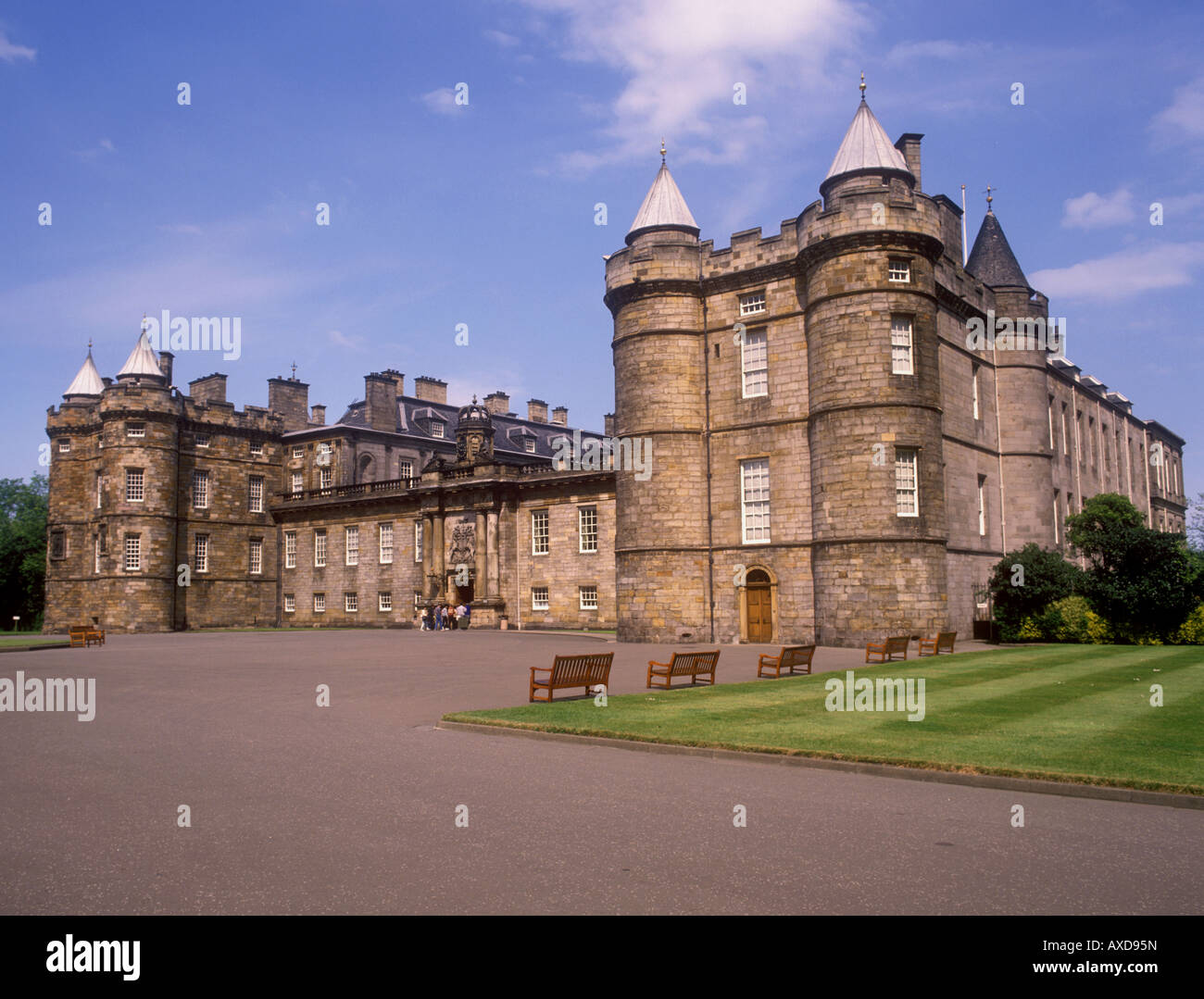 Edinburgh - Palace of Holyroodhouse Stock Photo - Alamy