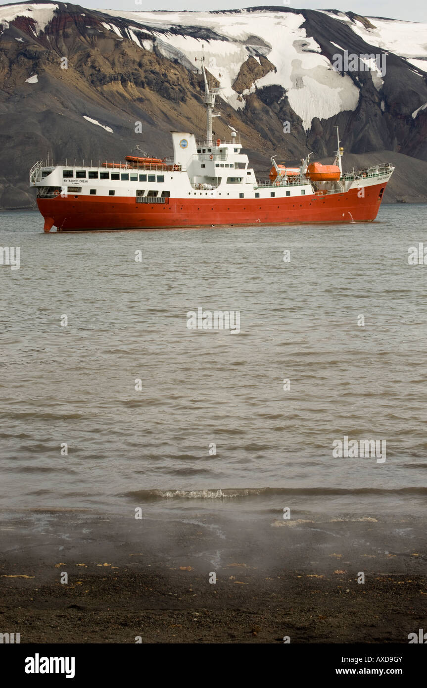 Antarctica South Shetland Islands Deception Island Telephone Bay ...