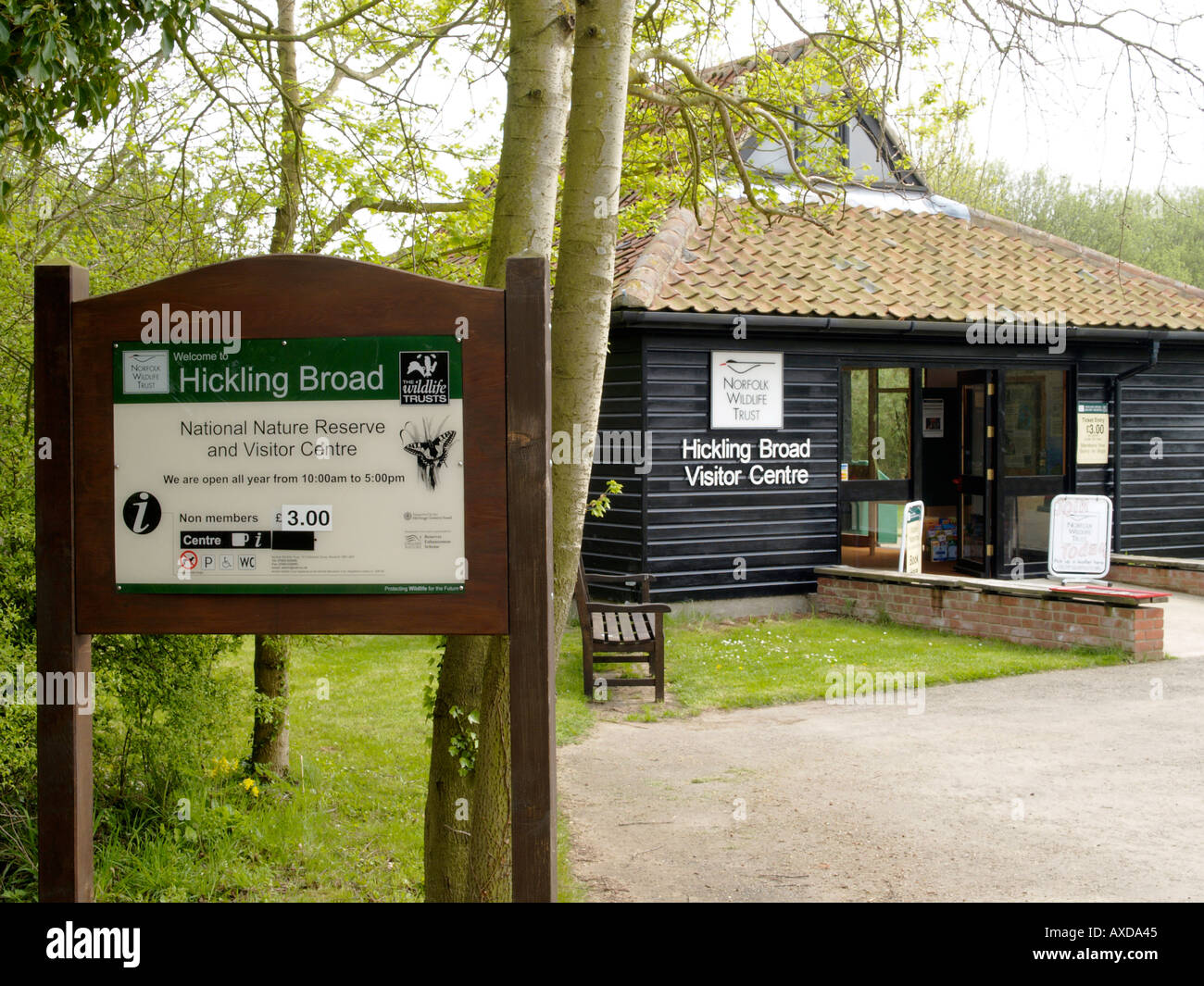 Land traditional east anglia uk nature reserve wop land hi-res stock ...
