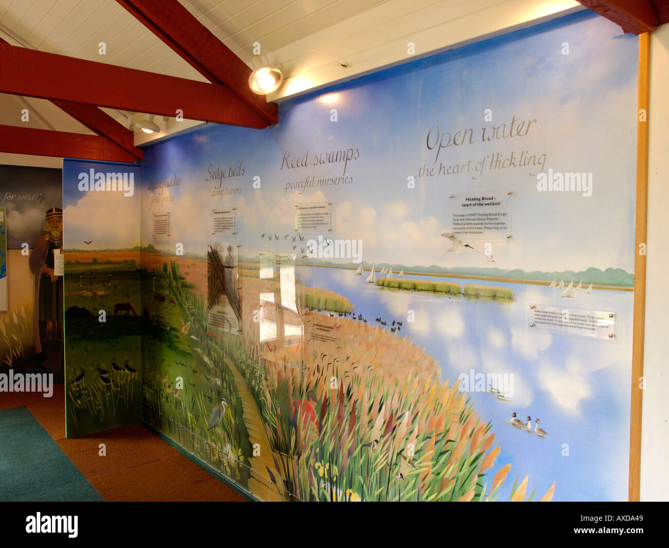 NORFOLK WILDLIFE TRUST HICKLING BROAD NATURE RESERVE VISITOR CENTRE ...