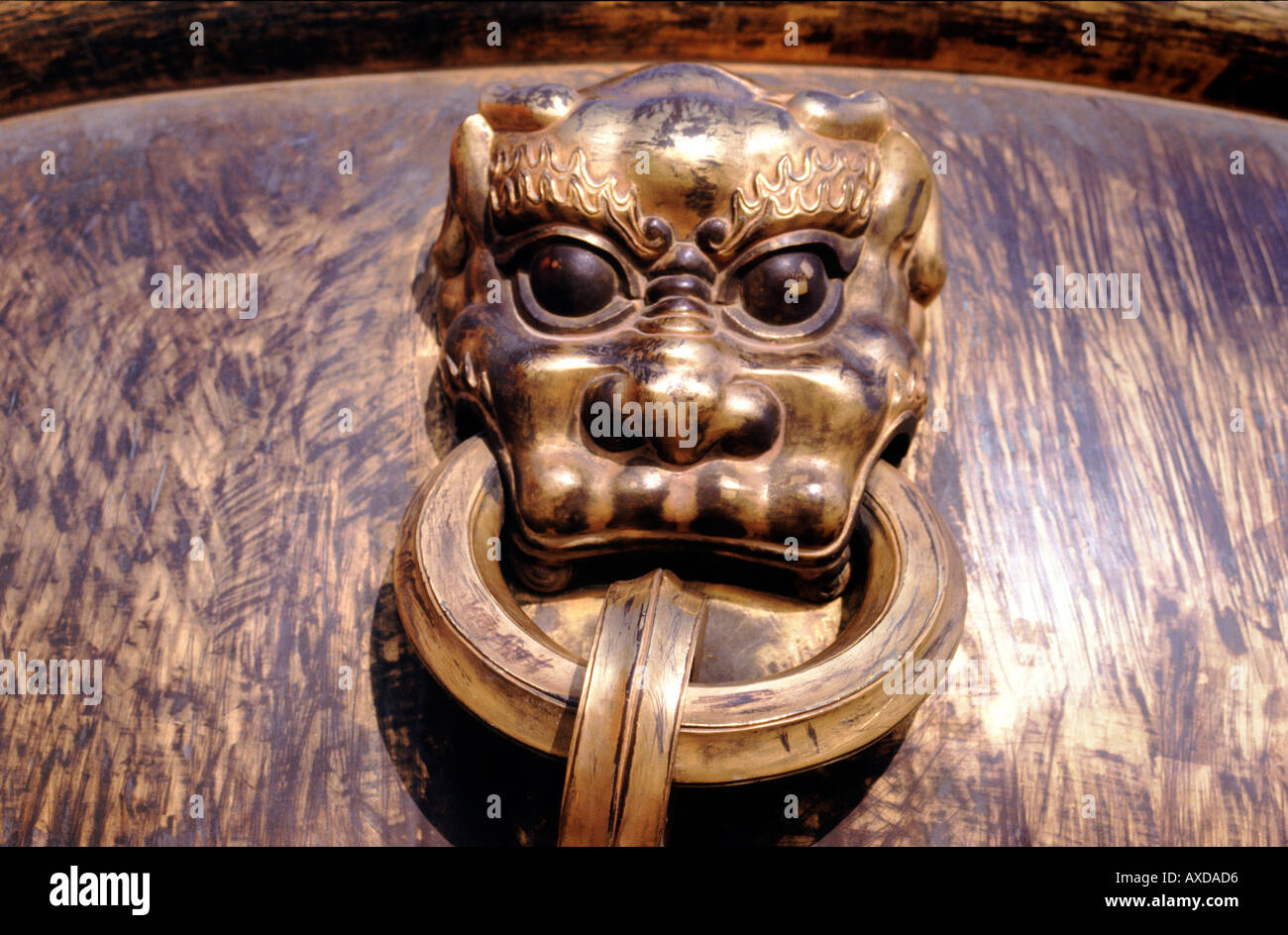 Lion Vessel Handle In The Palace Museum In Beijing The Capital Of China ...