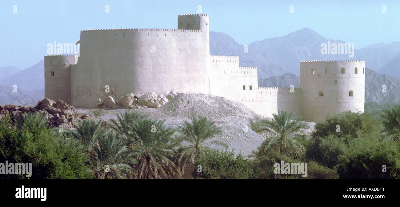 Qalat Al Kisra Fort In Rostaq In Oman Stock Photo - Alamy