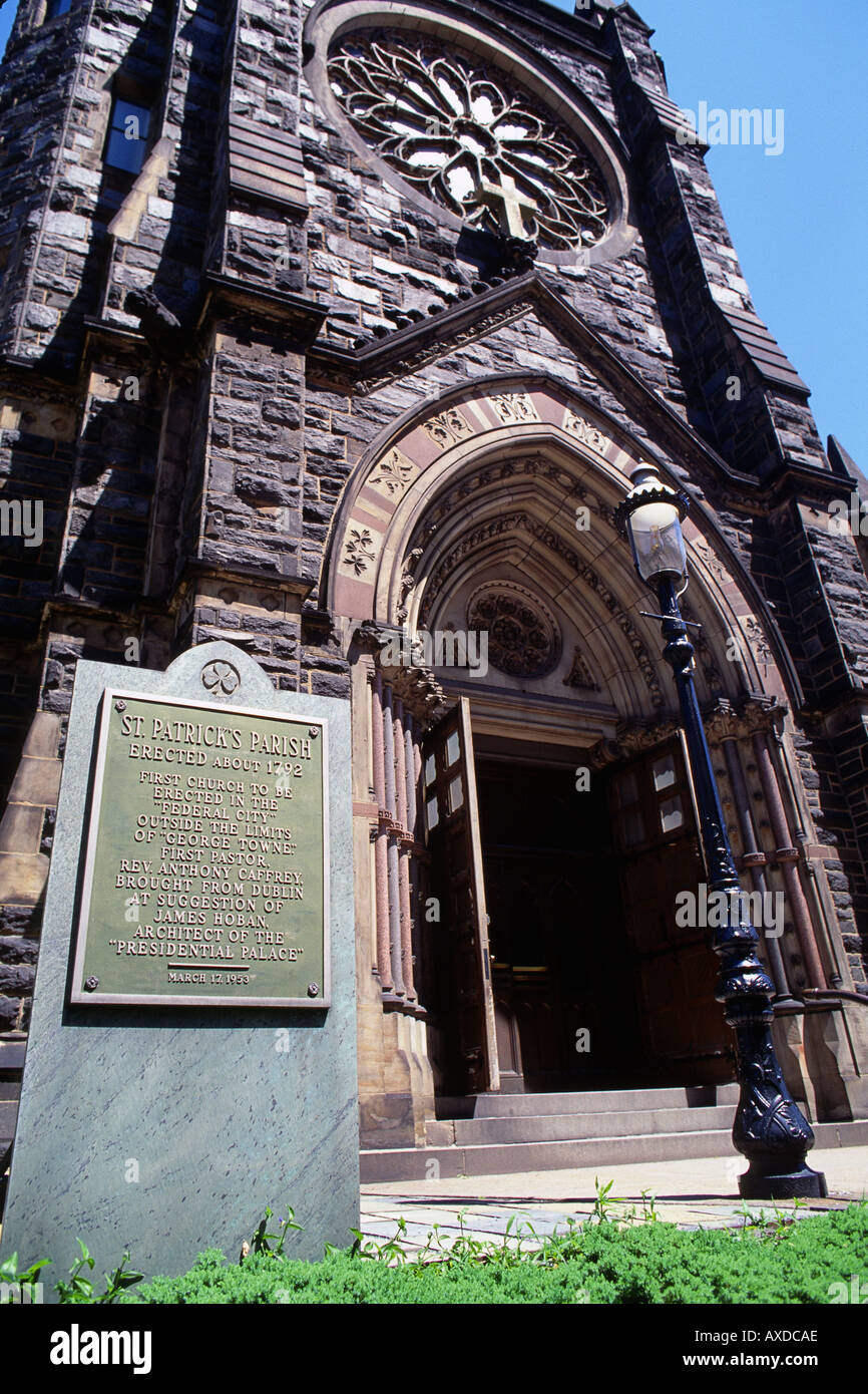 St patrick's church dc hi-res stock photography and images - Alamy