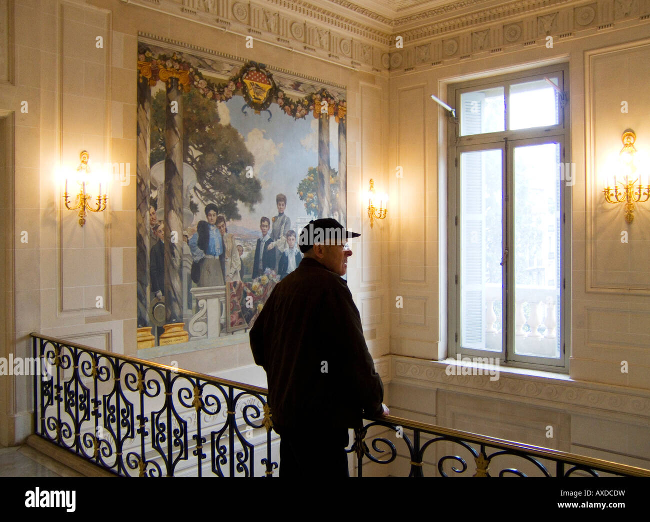 Viewing art in the Musee Massena, Nice, on the Cote d'Azur ( French ...