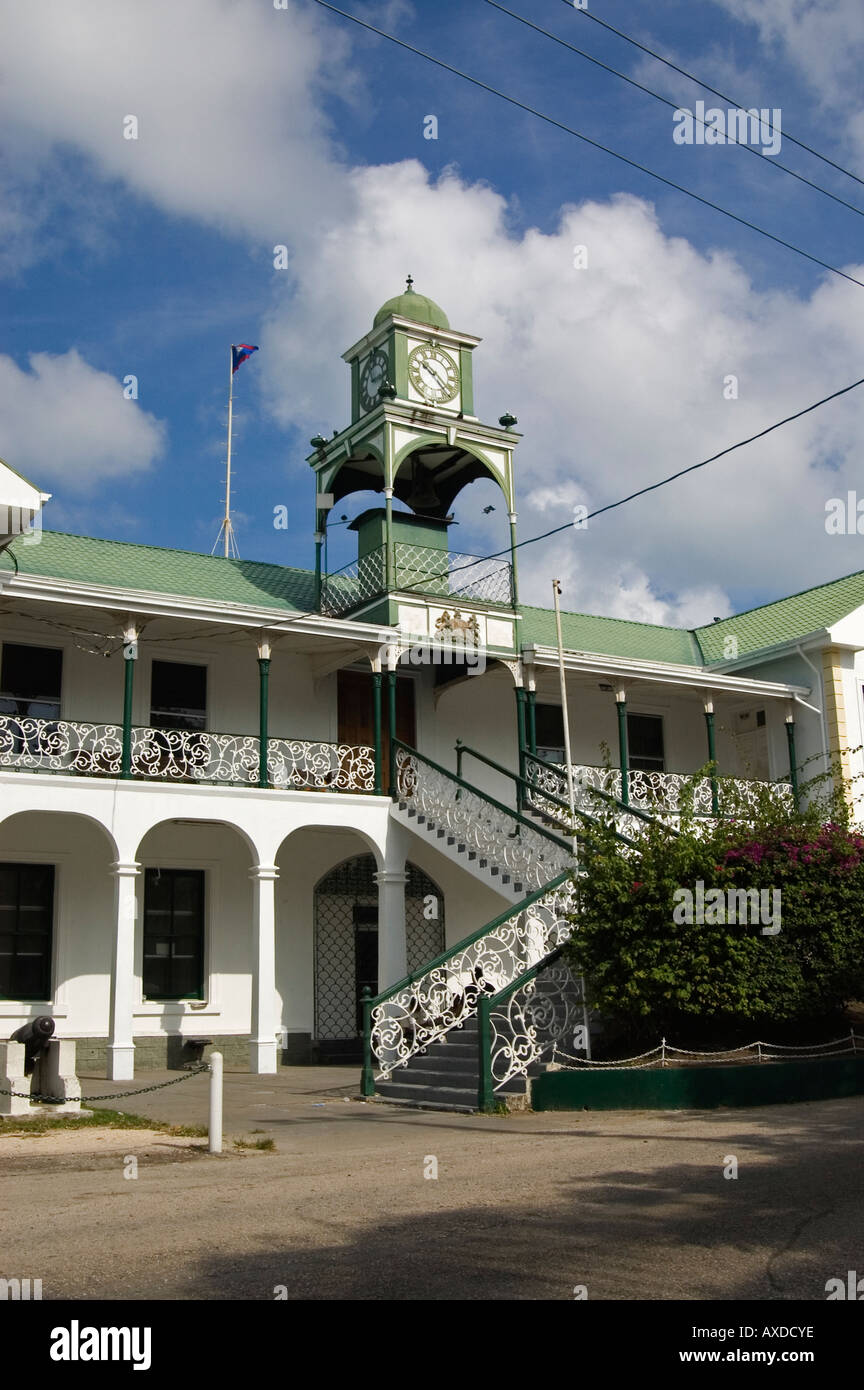 Belize city supreme court building hi-res stock photography and images ...