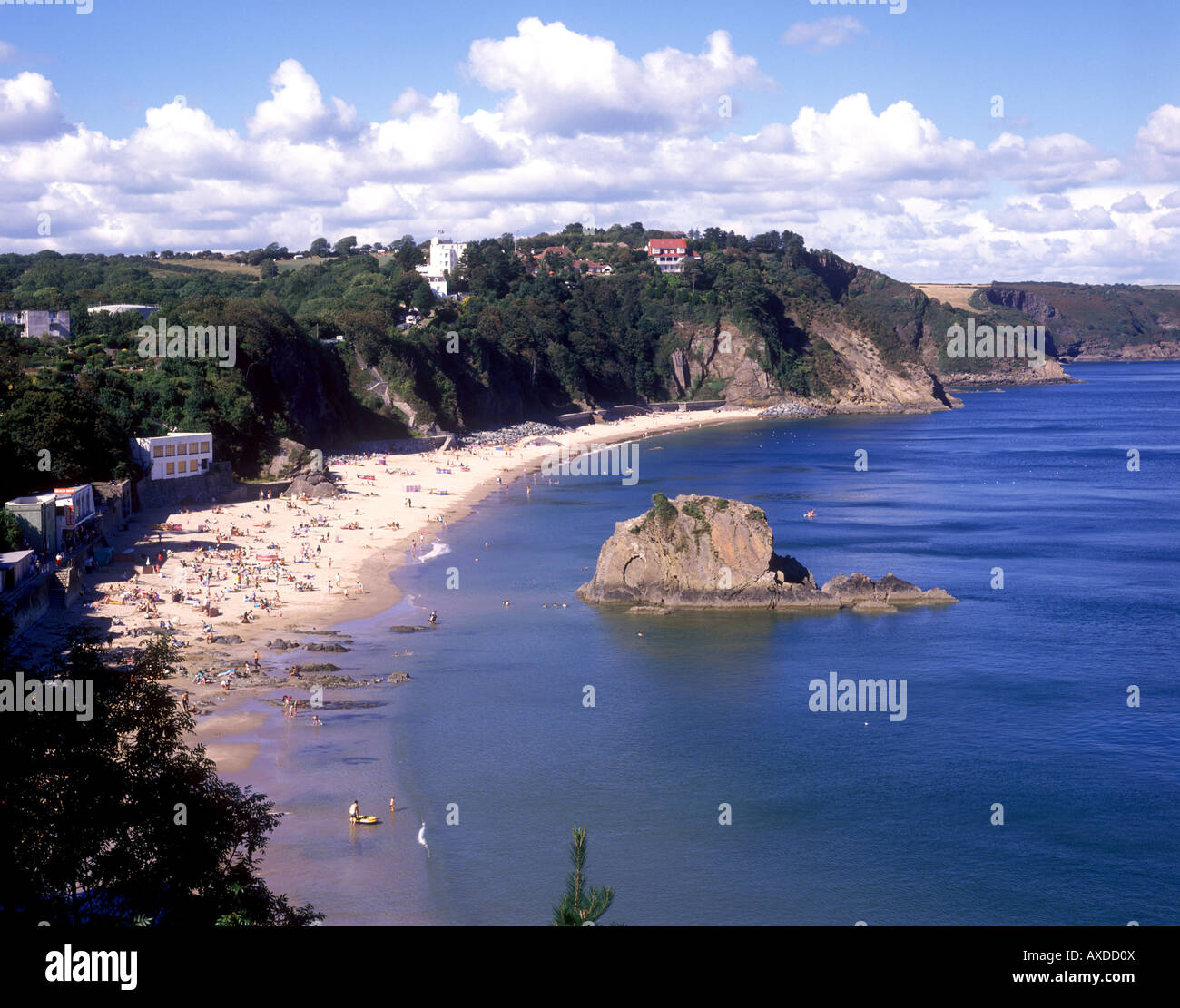 Goscar rock tenby hi-res stock photography and images - Alamy