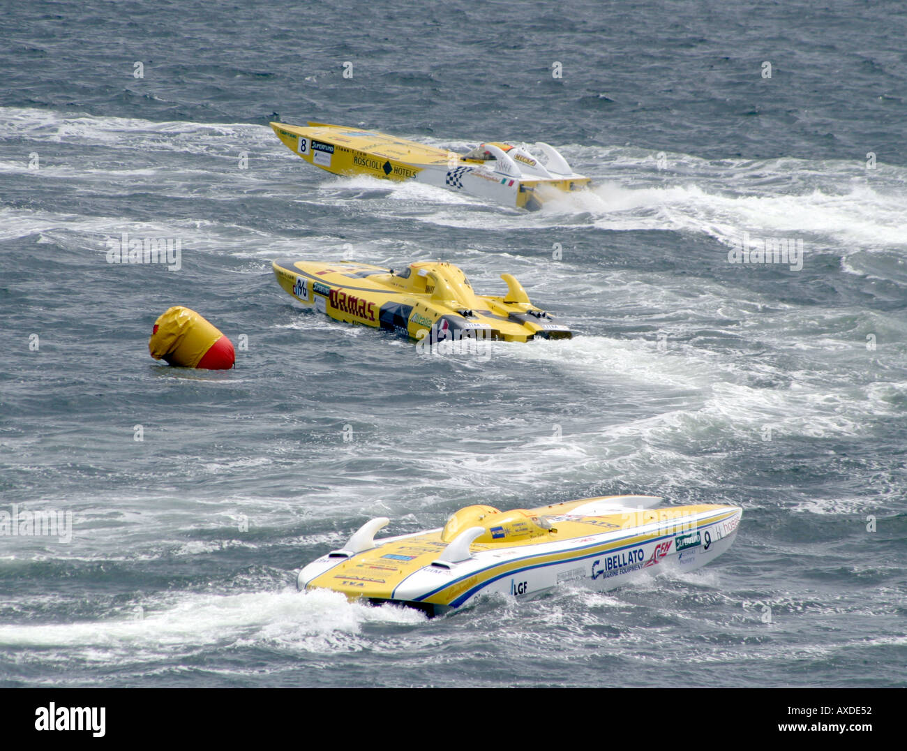 Power Boat racing Stock Photo - Alamy