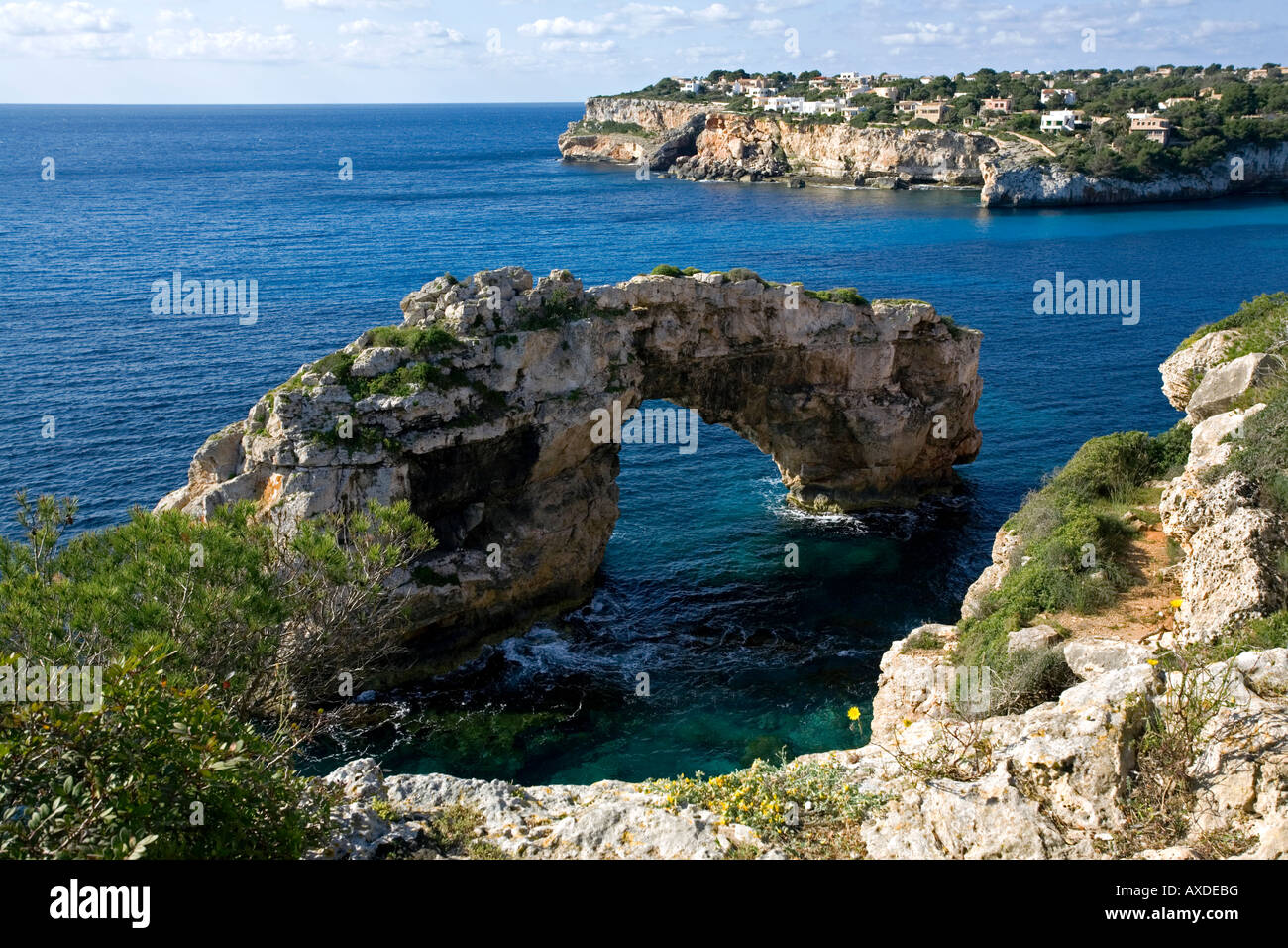 Es Pontas.Near Cala Santanyi.Mallorca Island.Spain Stock Photo - Alamy
