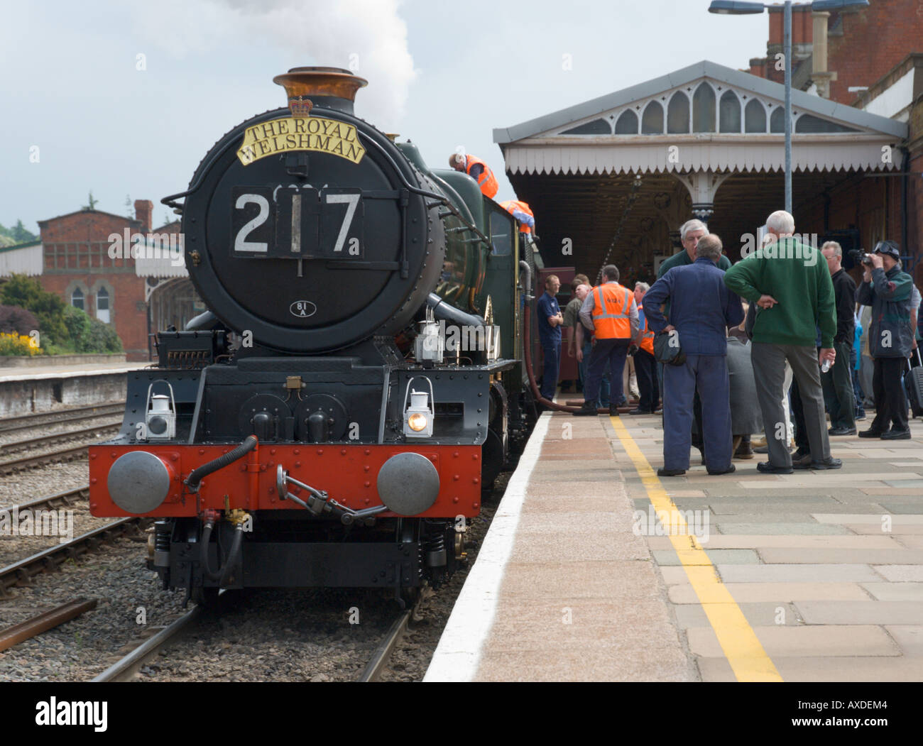 Steam train buffers steam railway hi-res stock photography and images ...