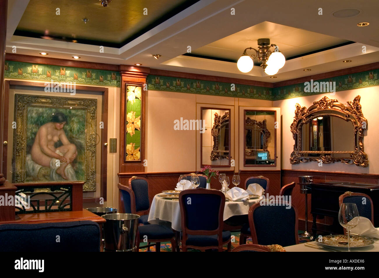 Impressionist painting restaurant hi-res stock photography and images ...