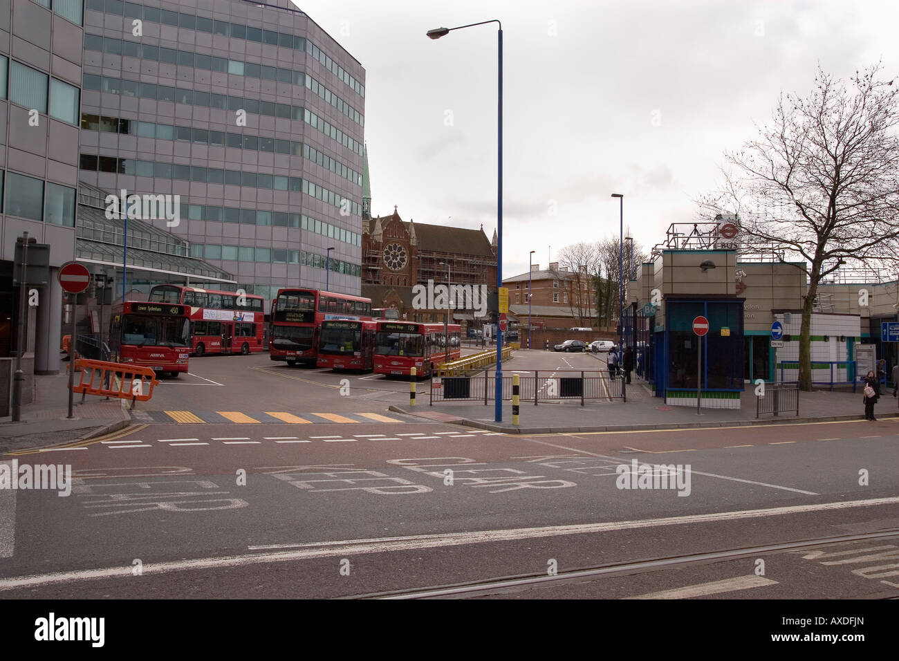 West Croydon Bus Station Stock Photo - Alamy