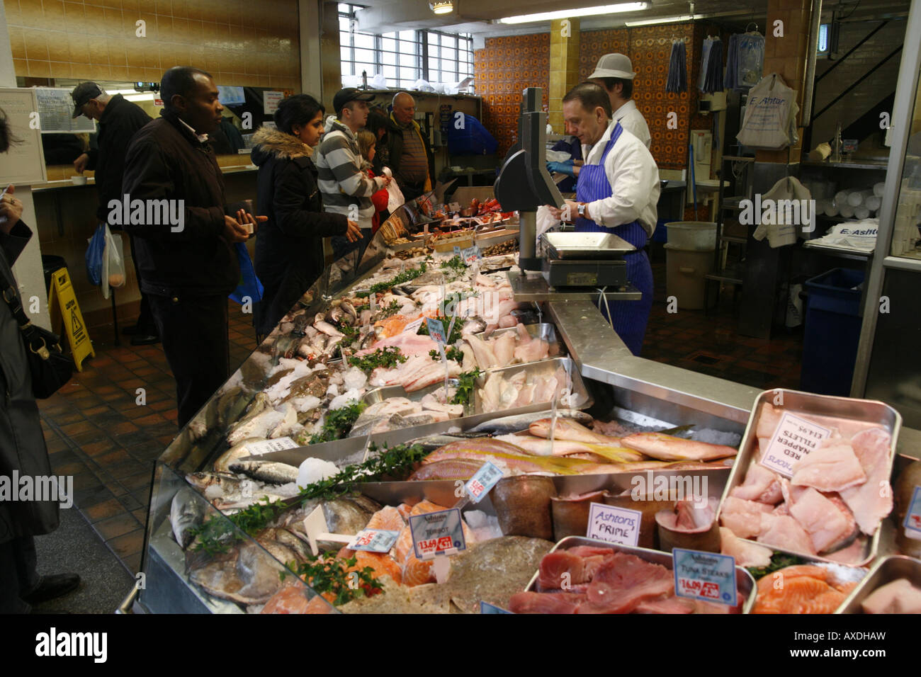 Cardiff market stall hi-res stock photography and images - Alamy