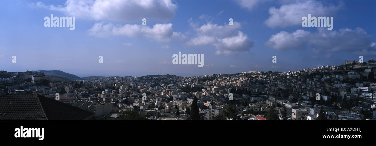 panorama of nazareth israel Stock Photo - Alamy