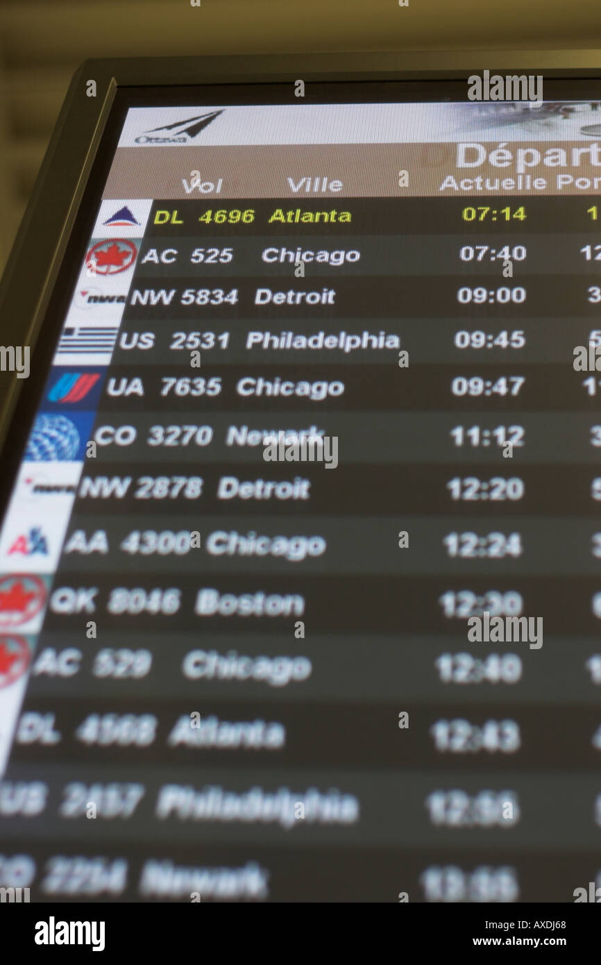 Airport Notice Board High Resolution Stock Photography and Images - Alamy
