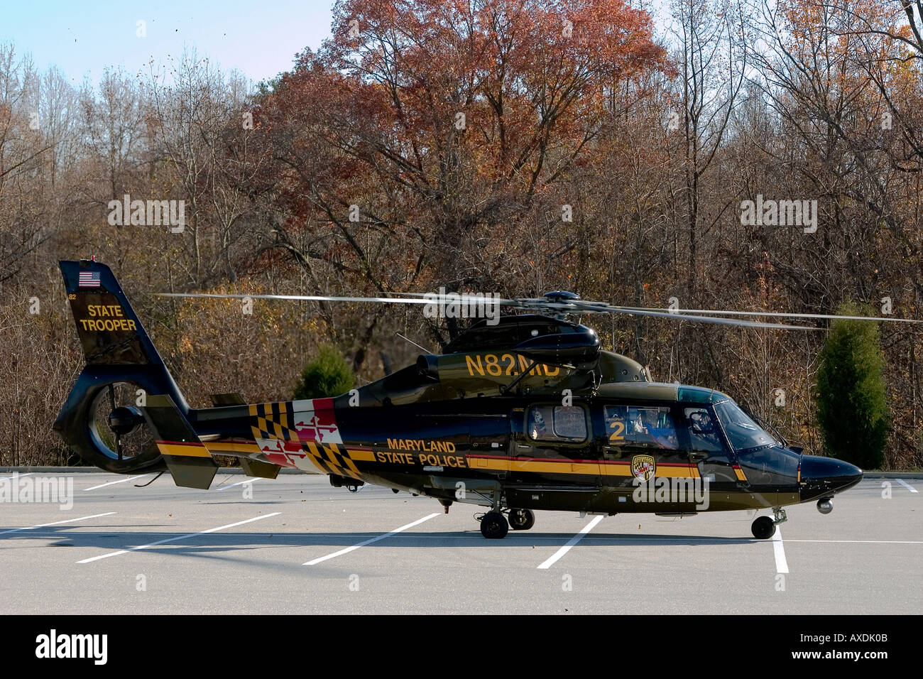 Maryland state police helicopter hi-res stock photography and images ...