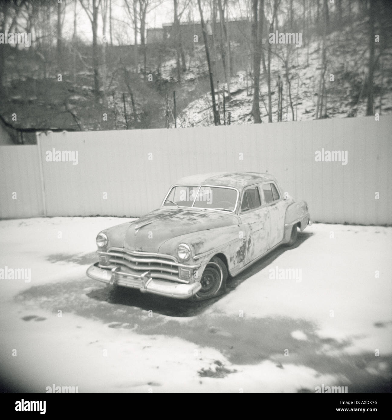 Classic car square black and white transportation land car automobile ...