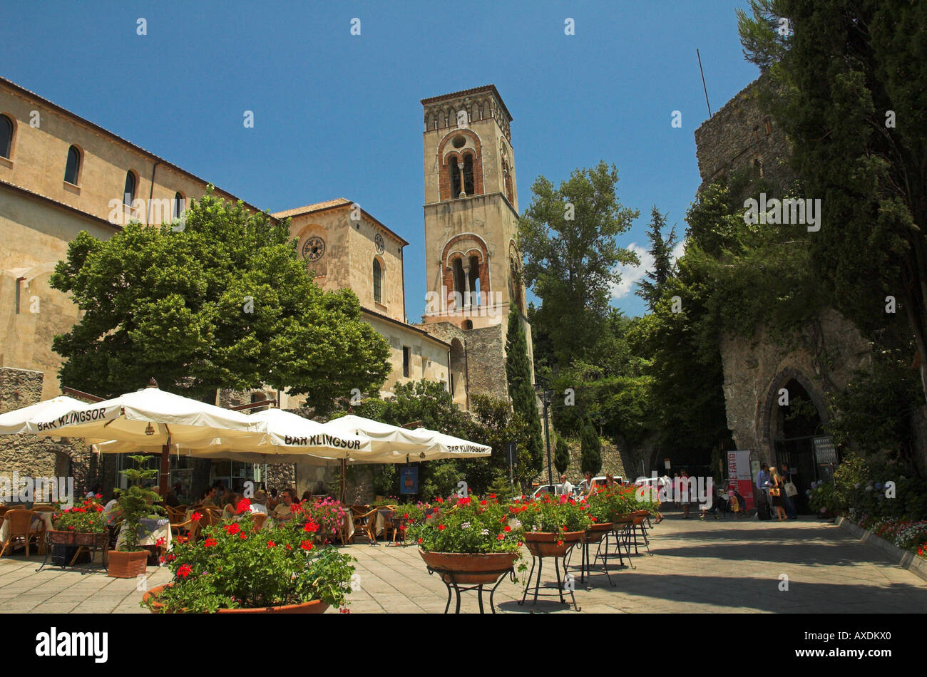 Ravello town centre Campania Italy Stock Photo - Alamy