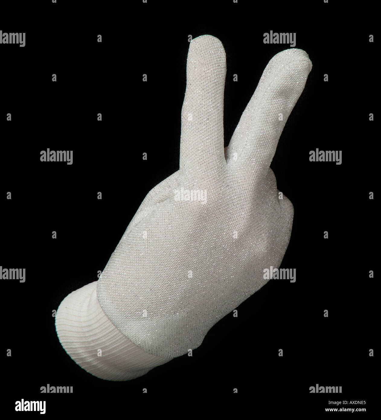 The number 2 numeral Sign language BSSL British standard England UK ...