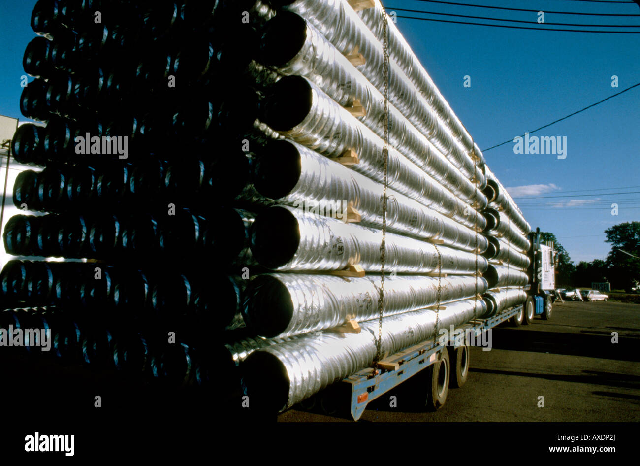 Tube trailer hi-res stock photography and images - Alamy