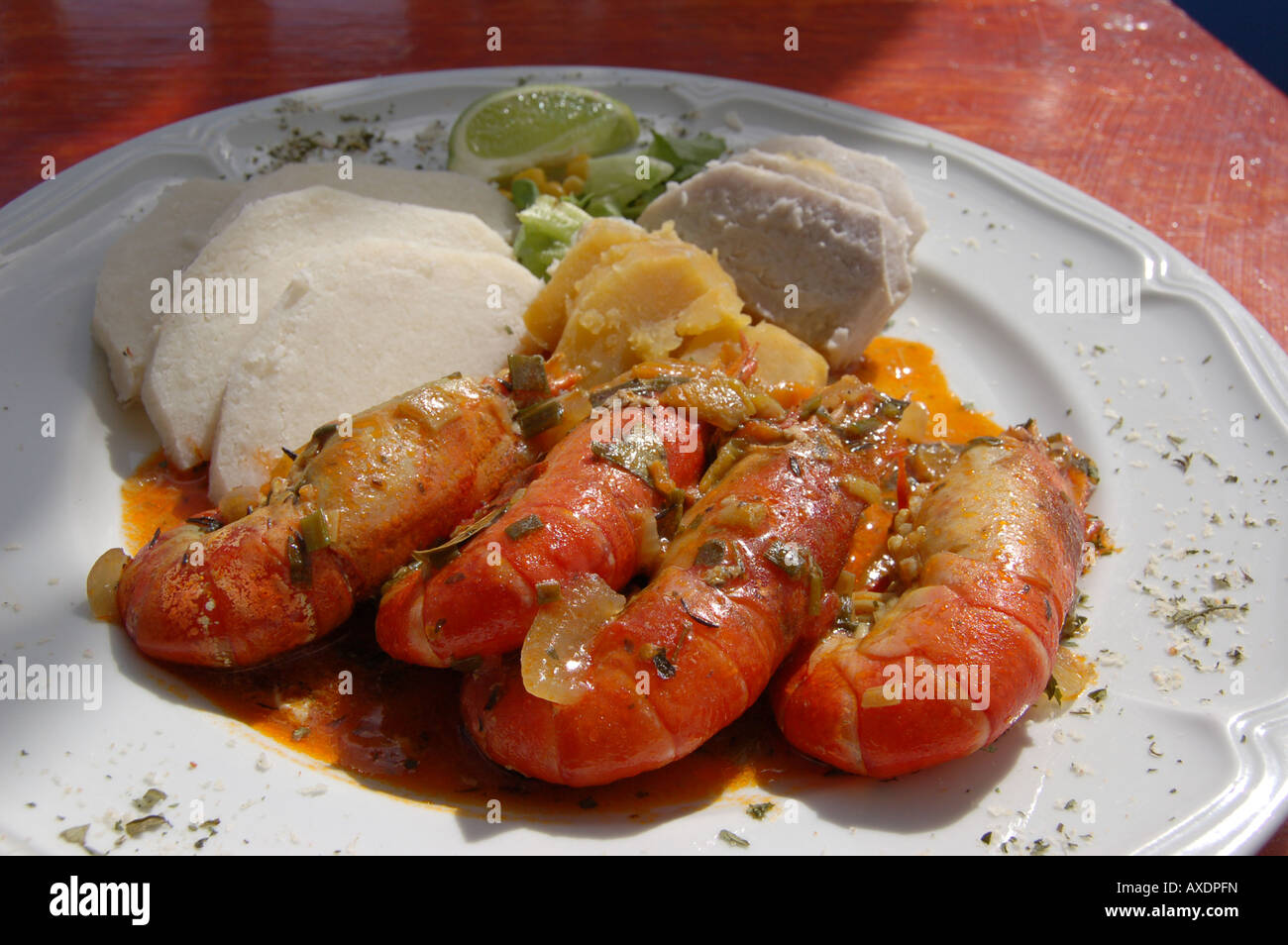 prawn / Tropical cray fish Stock Photo - Alamy