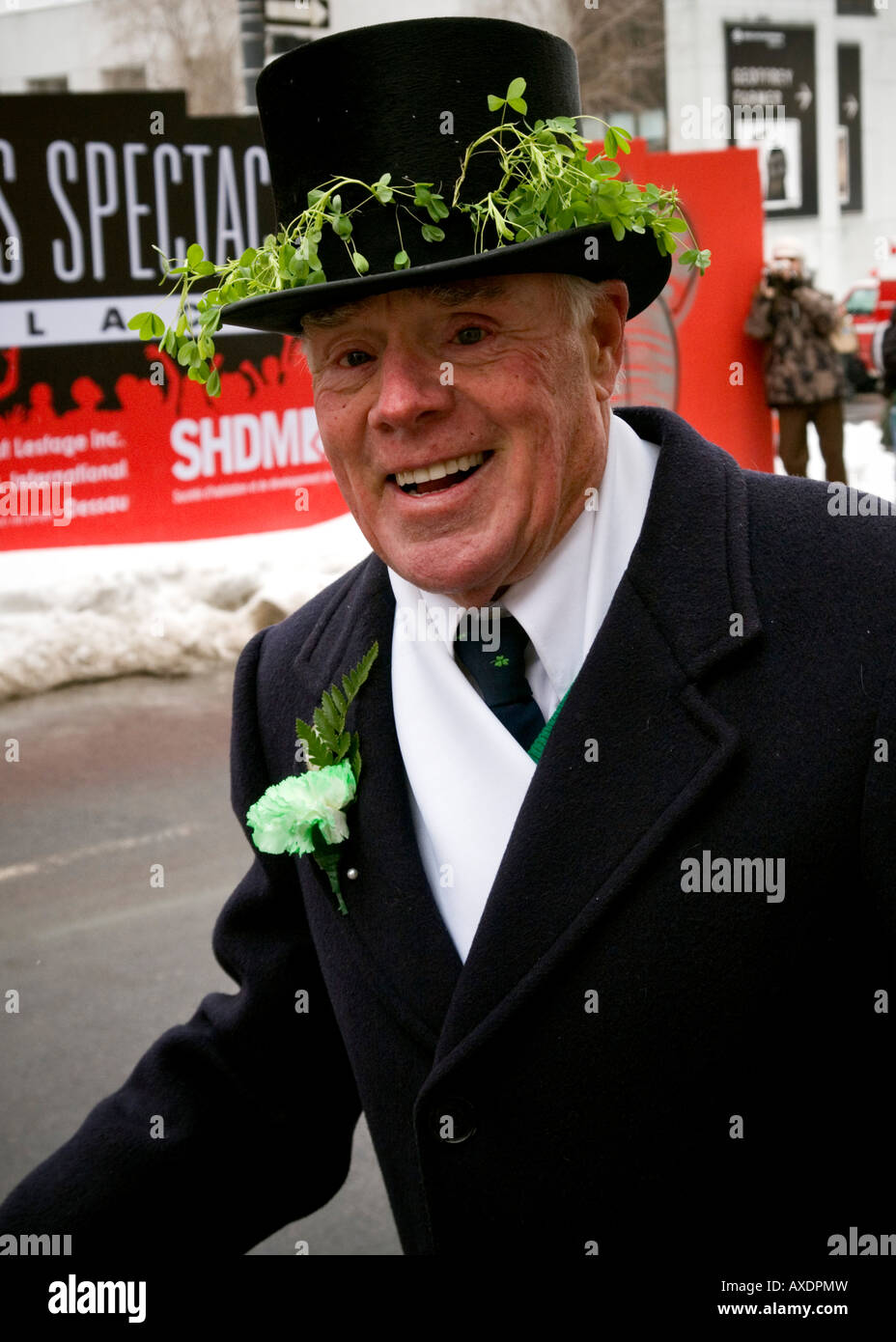 St Patrick's Day Parade on March 16, 2008 in Montreal, Quebec, Canada ...
